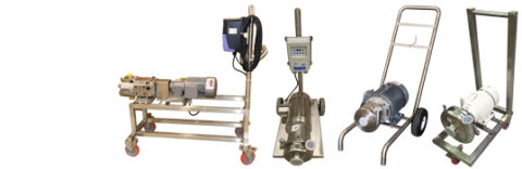 Custom Sanitary Centrifugal and PD Pump Carts | Harco Supply, Ontario