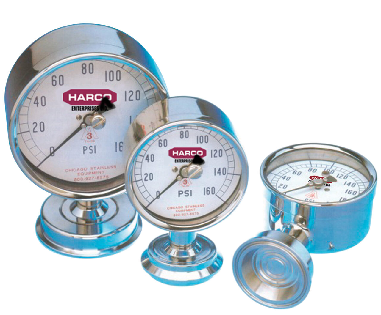Sanitary Pressure Gauges | Harco Supply, Ontario, Canada