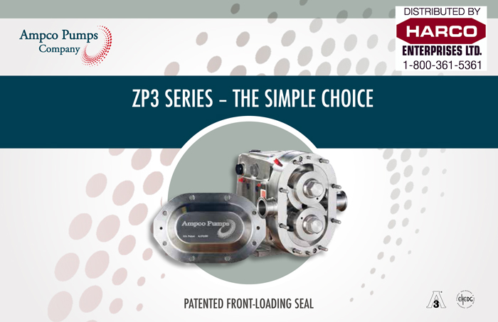 Ampco ZP3 Series Pumps | Harco Supply, Ontario, Canada