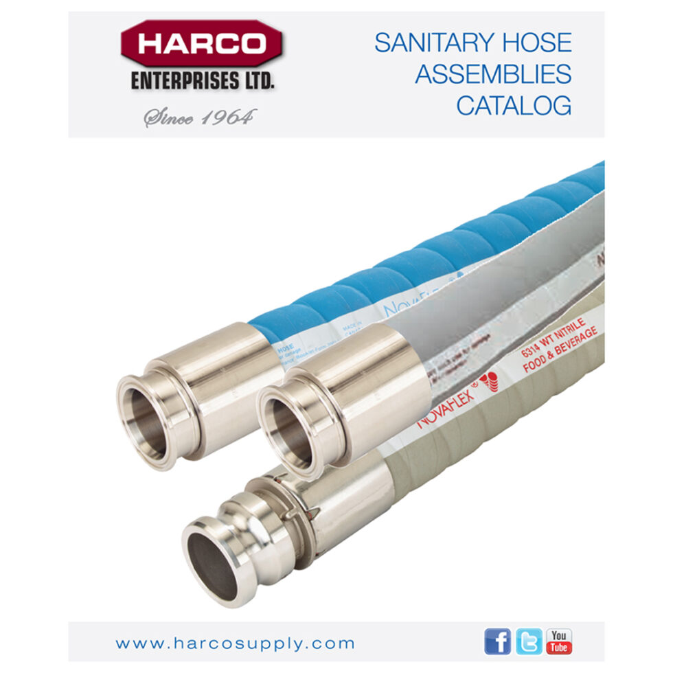 SANITARY HOSES, CUSTOM ASSEMBLIES, AND HOSE SUPPORTS